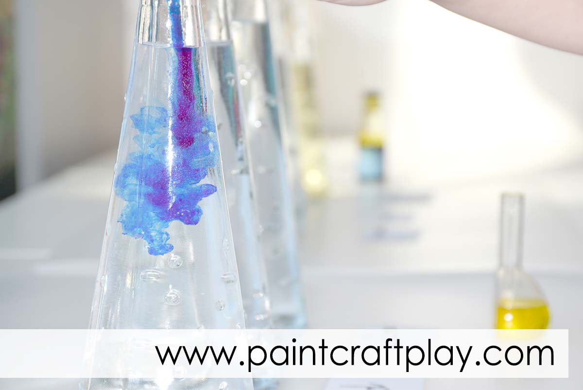 Colour Mixing Experiment Paint Craft Play