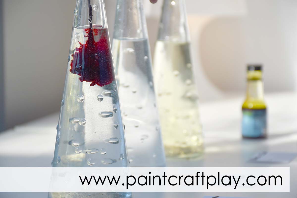 Colour Mixing Experiment Paint Craft Play